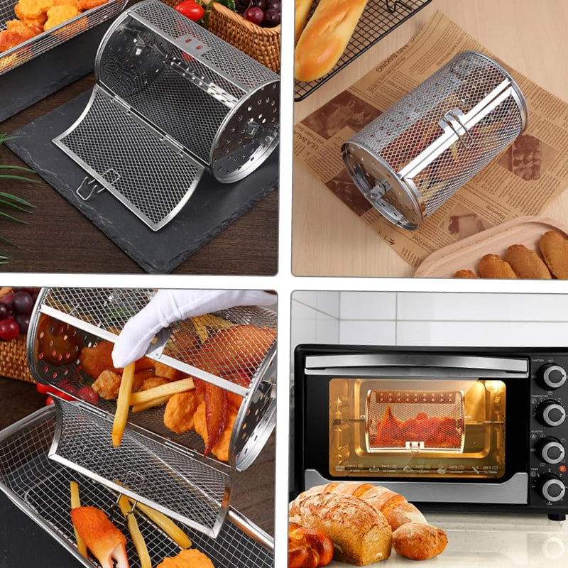 Stainless Steel Rotating Grill – luckinwish