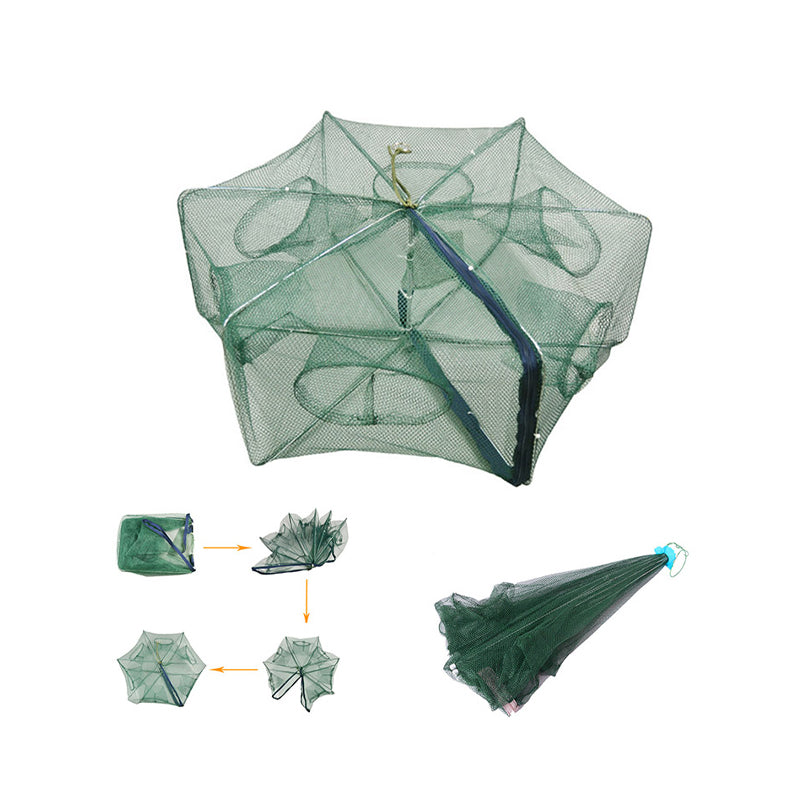 Portable Folding Hexagon Fishing Net – luckinwish
