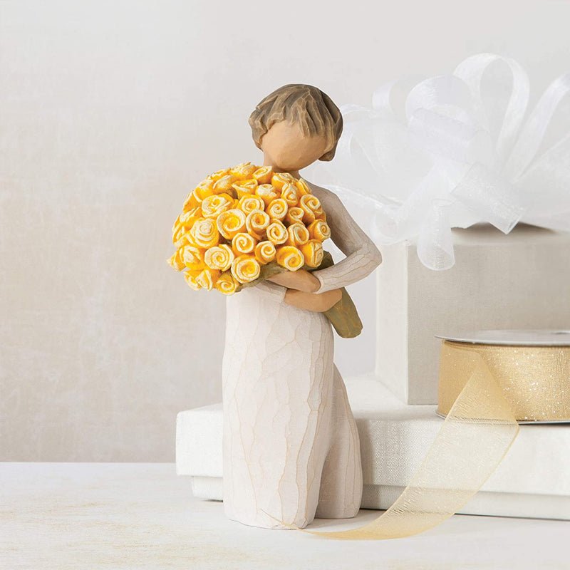 Flower Bouquet Figure Ornaments – luckinwish