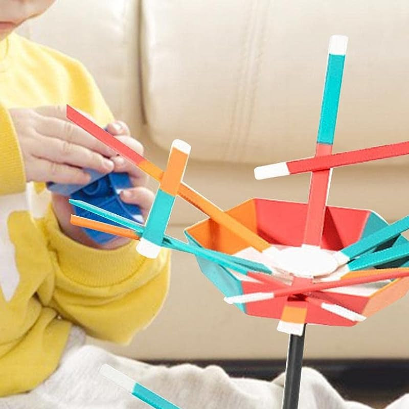 Stick Stack Game Multicolor 36 Pieces Desk Balancing Toys for Kids ...