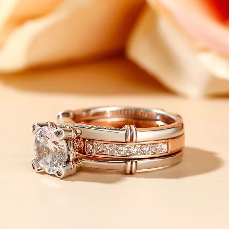 Creative Combination Three Sets of Rings – luckinwish