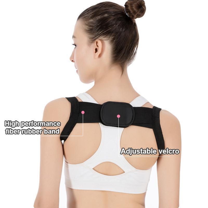 Invisible Adjustable Elastic Posture Corrector | Back Brace Support ...