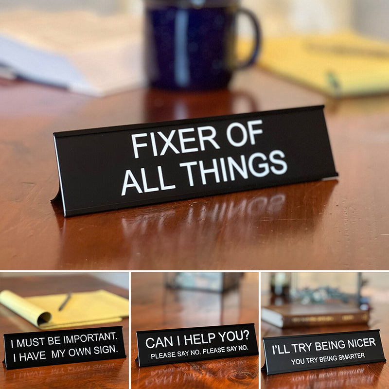 🤣Funny Office Decor Sign – luckinwish